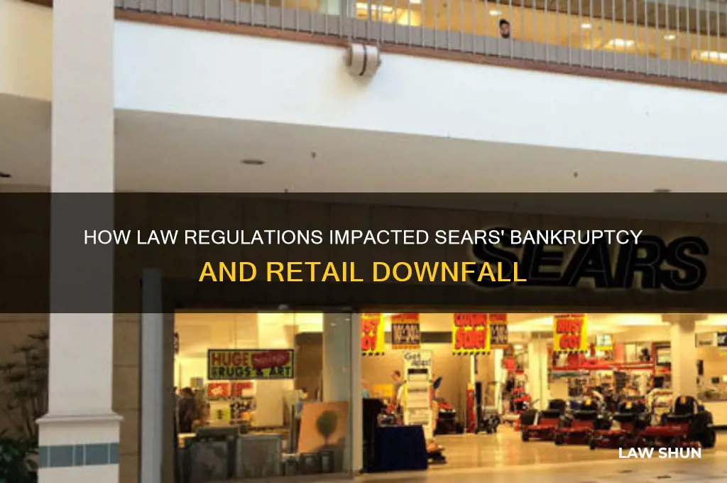 How Law Regulations Impacted Sears' Bankruptcy And Retail Downfall ...