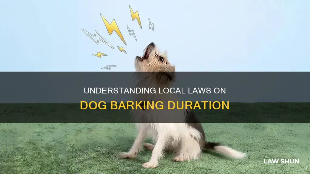 Understanding Local Laws On Dog Barking Duration | LawShun