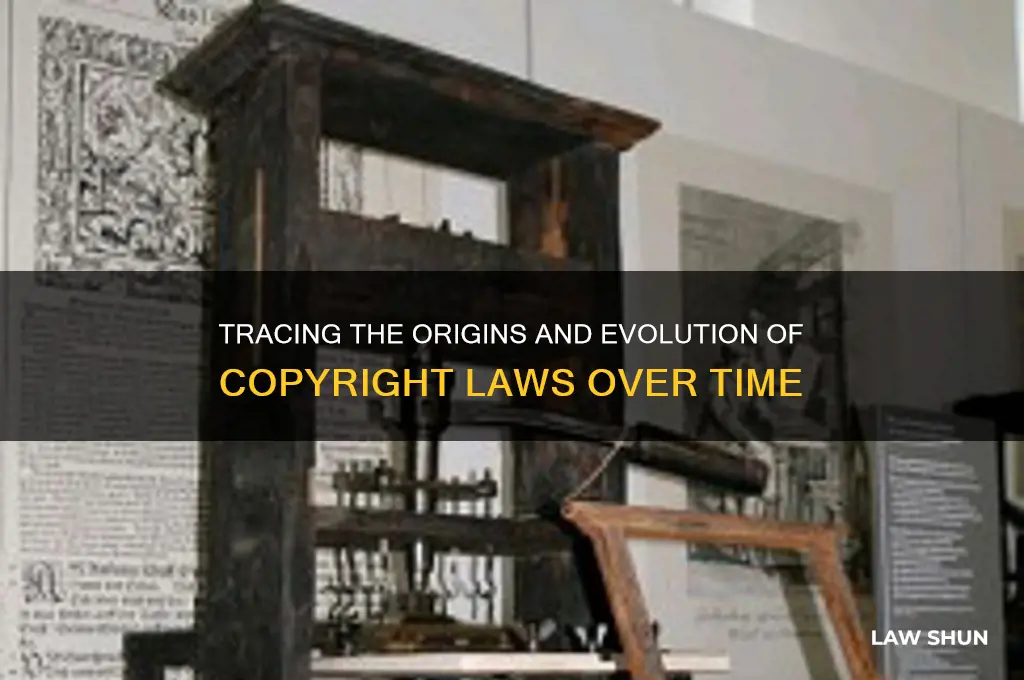Tracing The Origins And Evolution Of Copyright Laws Over Time | LawShun