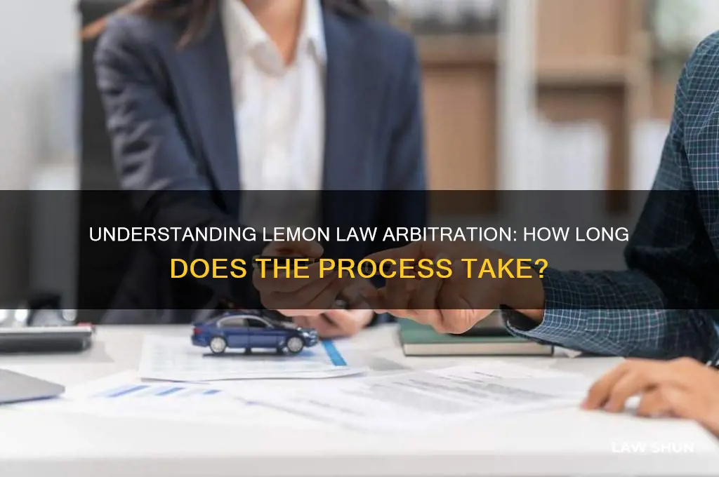 Understanding Lemon Law Arbitration: How Long Does The Process Take ...