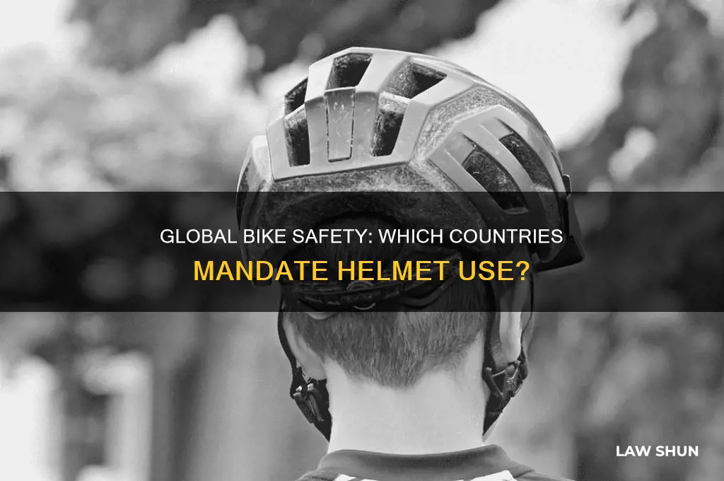 Global Bike Safety: Which Countries Mandate Helmet Use? | LawShun