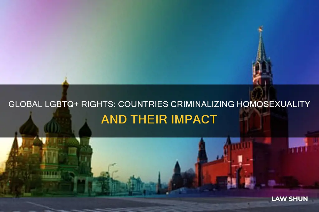 Global Lgbtq+ Rights: Countries Criminalizing Homosexuality And Their ...