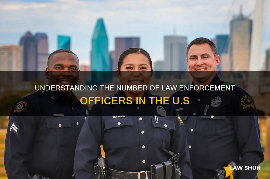 Understanding The Number Of Law Enforcement Officers In The U.S | LawShun