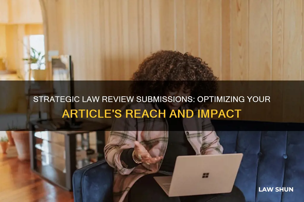 Strategic Law Review Submissions: Optimizing Your Article's Reach And ...