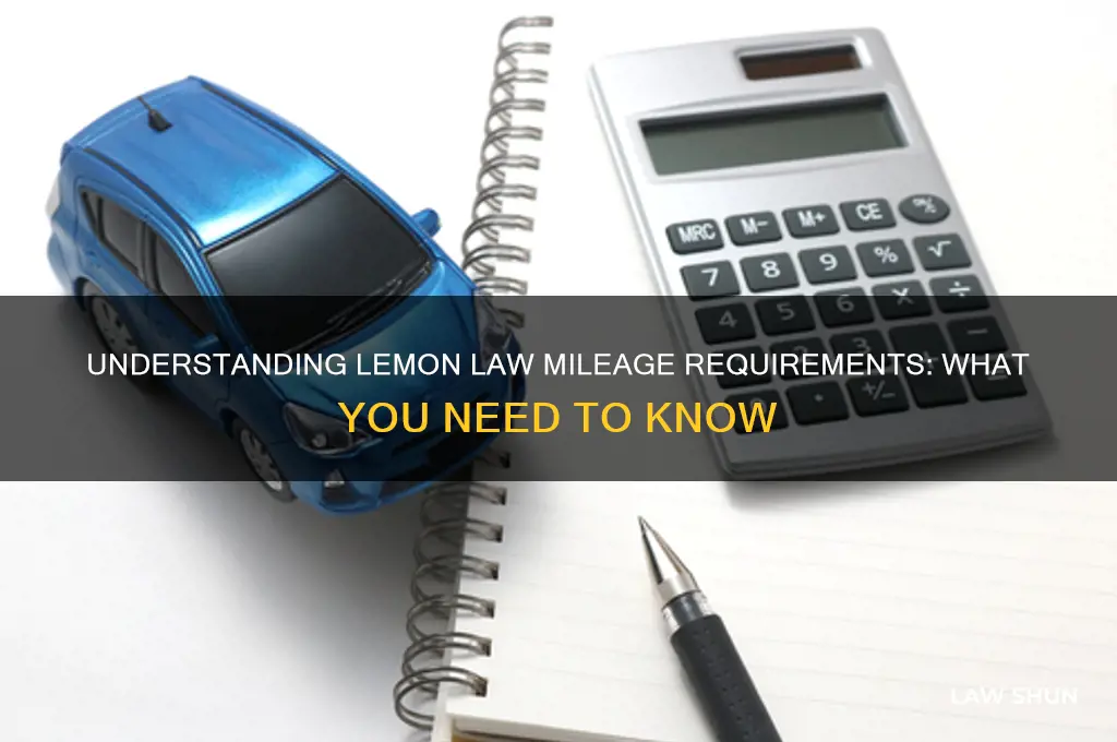 Understanding Lemon Law Mileage Requirements: What You Need To Know ...