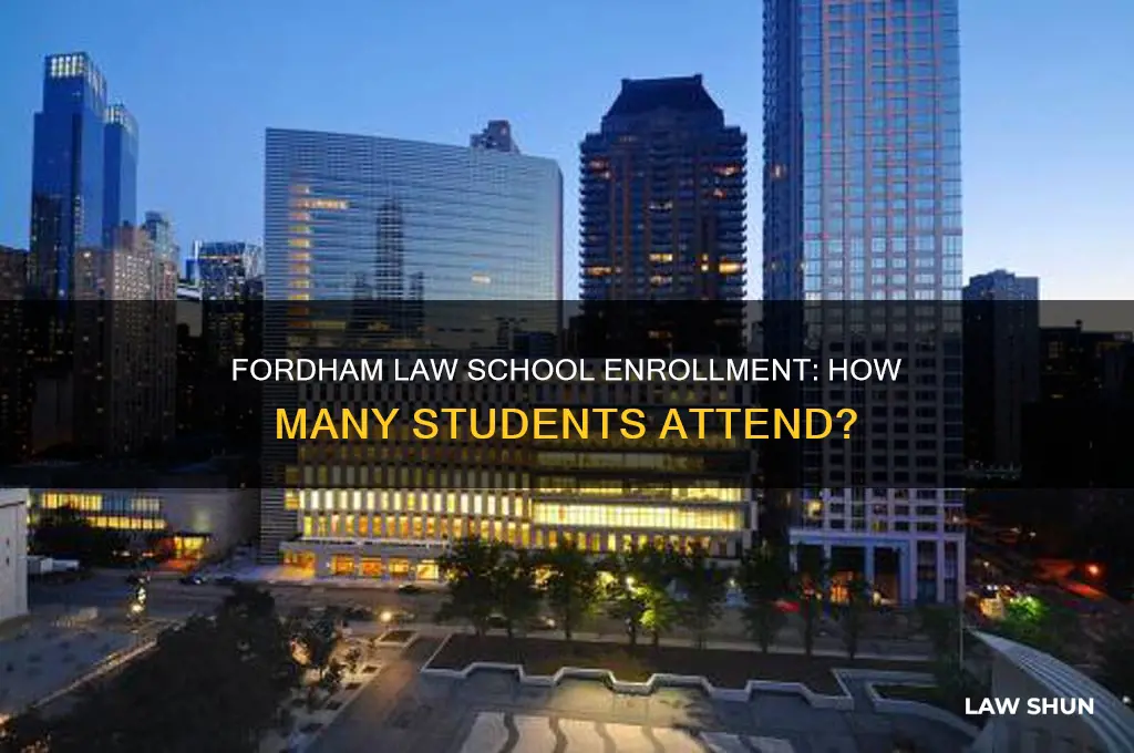 Fordham Law School Enrollment: How Many Students Attend? | LawShun
