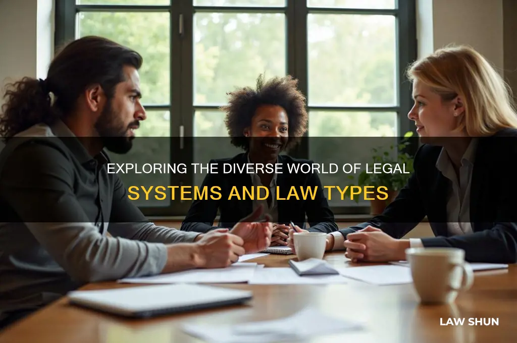 Exploring The Diverse World Of Legal Systems And Law Types | LawShun