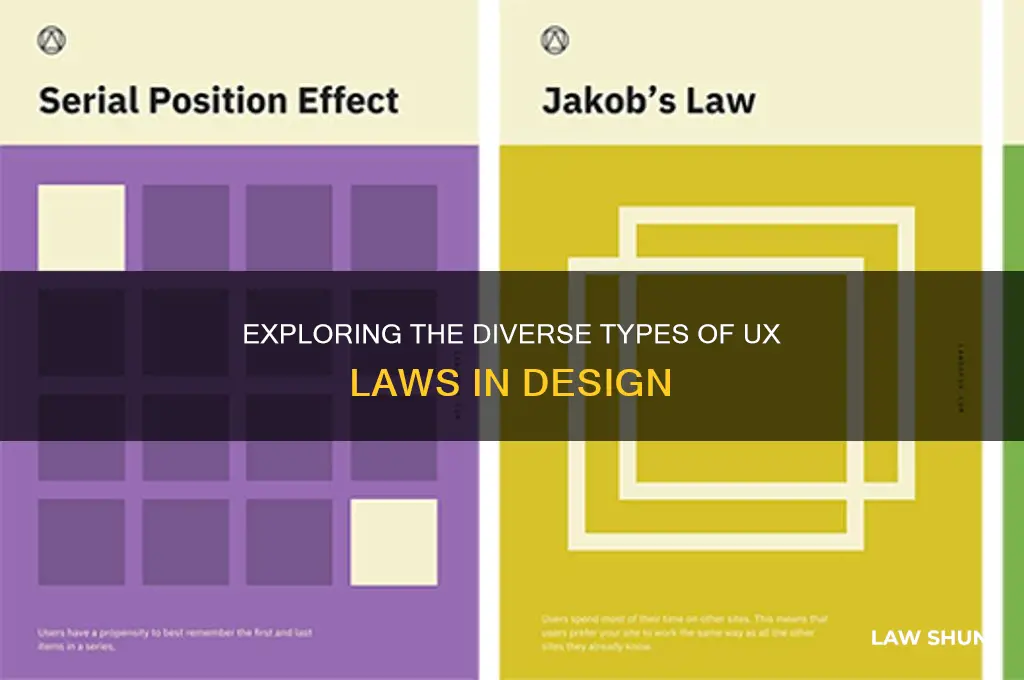 Exploring The Diverse Types Of Ux Laws In Design | LawShun