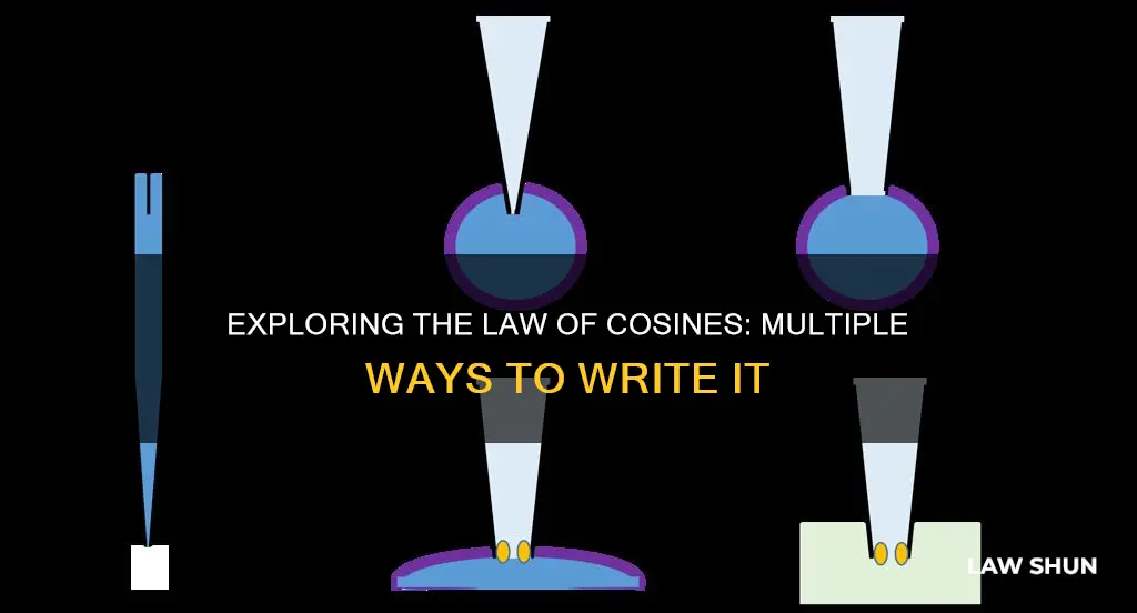 Exploring The Law Of Cosines: Multiple Ways To Write It | LawShun