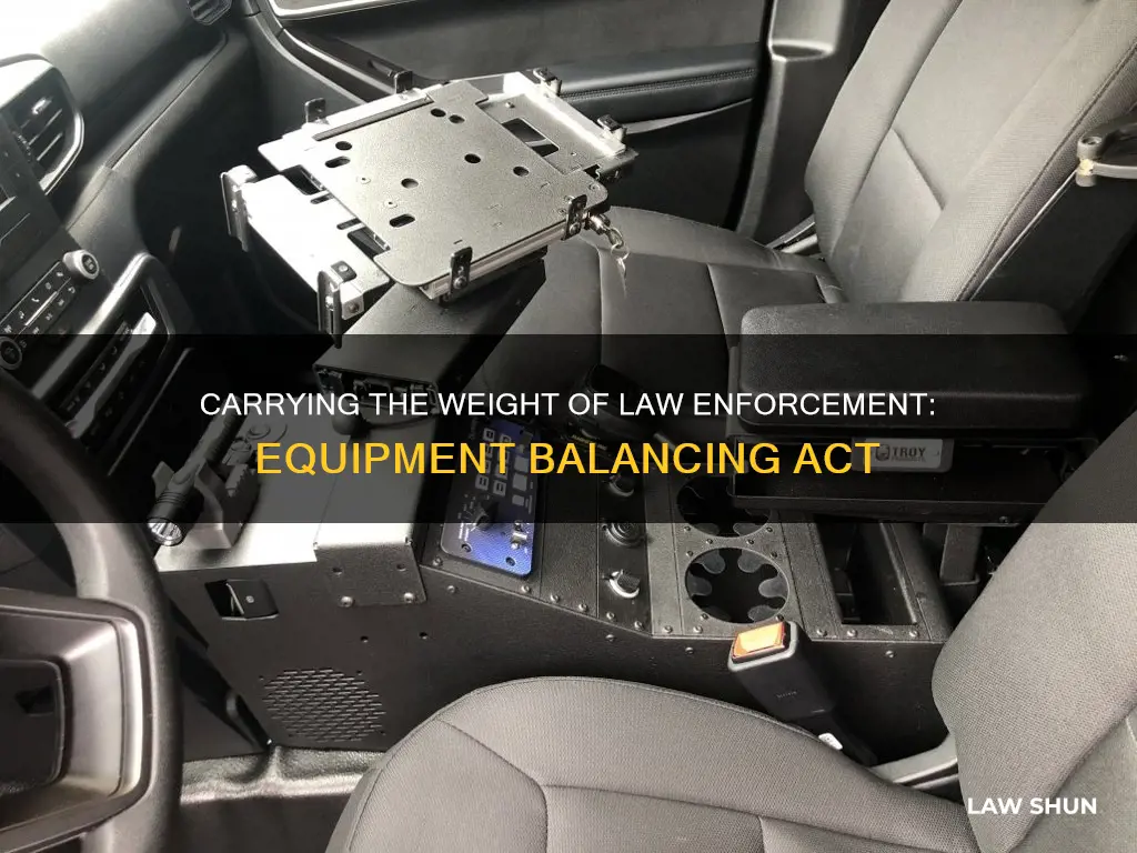 Carrying The Weight Of Law Enforcement: Equipment Balancing Act | LawShun