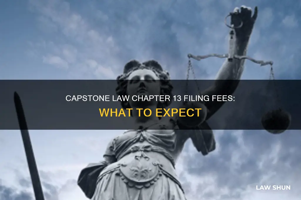 Capstone Law Chapter 13 Filing Fees: What To Expect | LawShun
