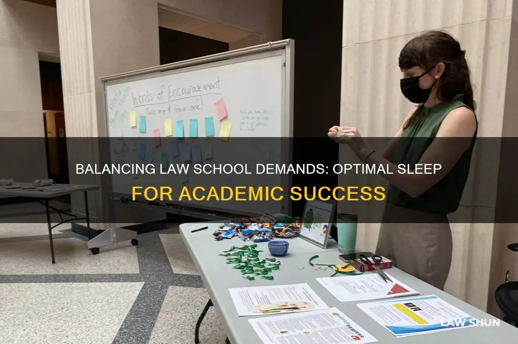 Balancing Law School Demands: Optimal Sleep For Academic Success | LawShun