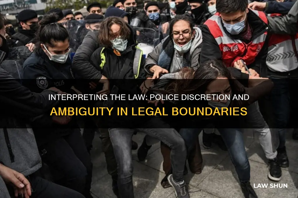 Interpreting The Law: Police Discretion And Ambiguity In Legal ...