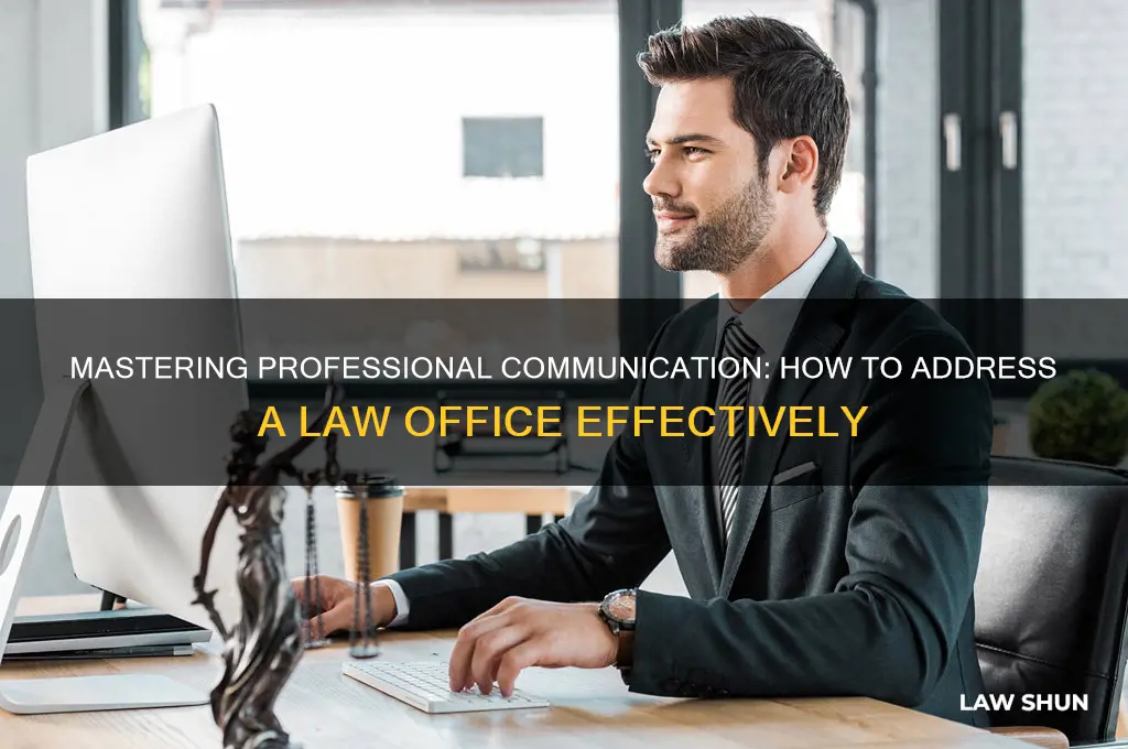Mastering Professional Communication: How To Address A Law Office ...