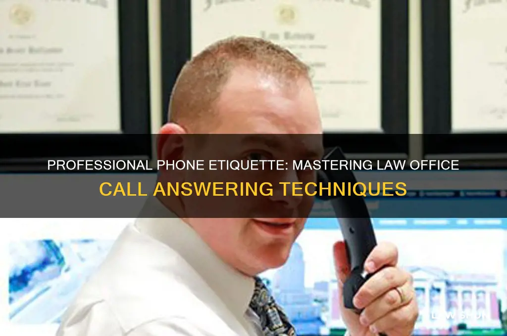 Professional Phone Etiquette: Mastering Law Office Call Answering ...