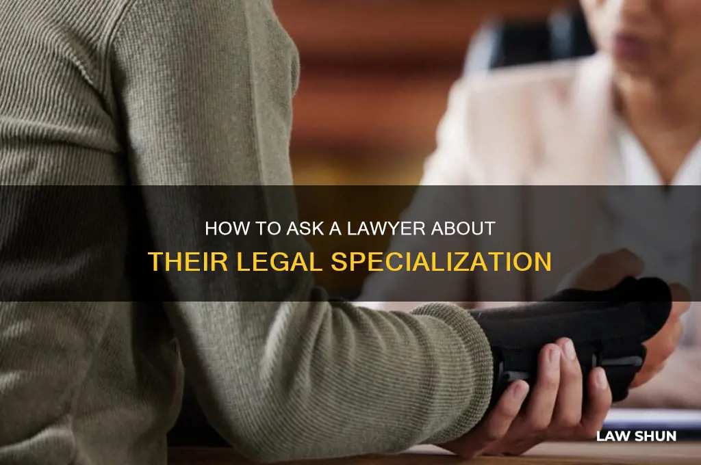 How To Ask A Lawyer About Their Legal Specialization | LawShun