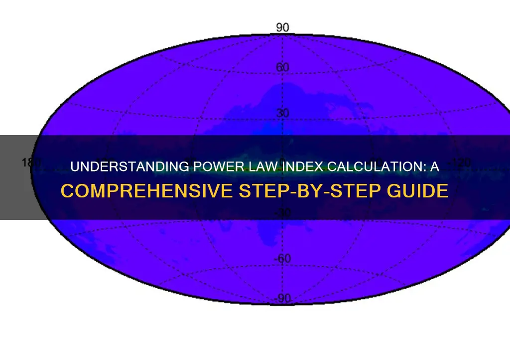 Understanding Power Law Index Calculation: A Comprehensive Step-By-Step ...
