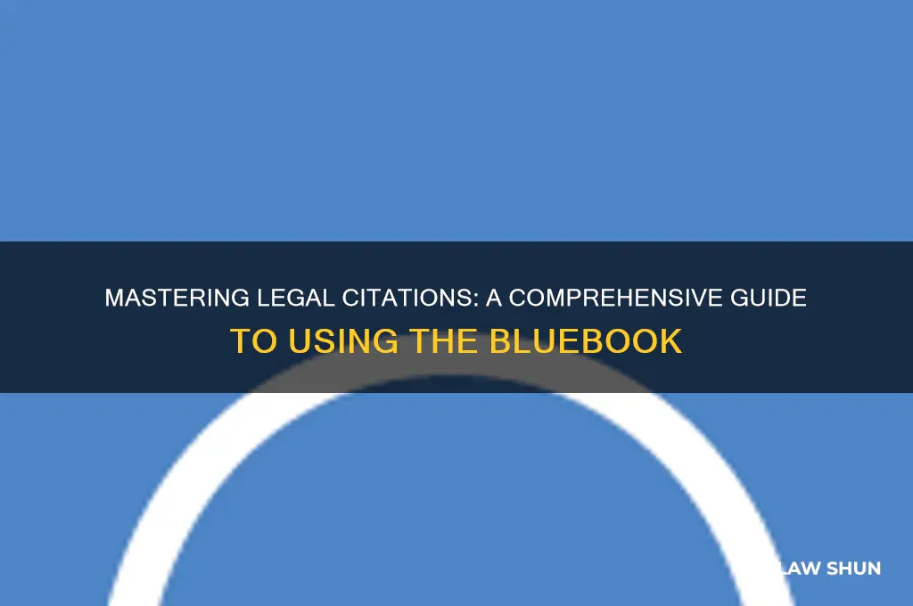 Mastering Legal Citations: A Comprehensive Guide To Using The Bluebook ...