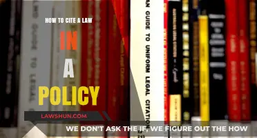 Citing Legal Sources: Apa Style Guide Via Purdue Owl | LawShun
