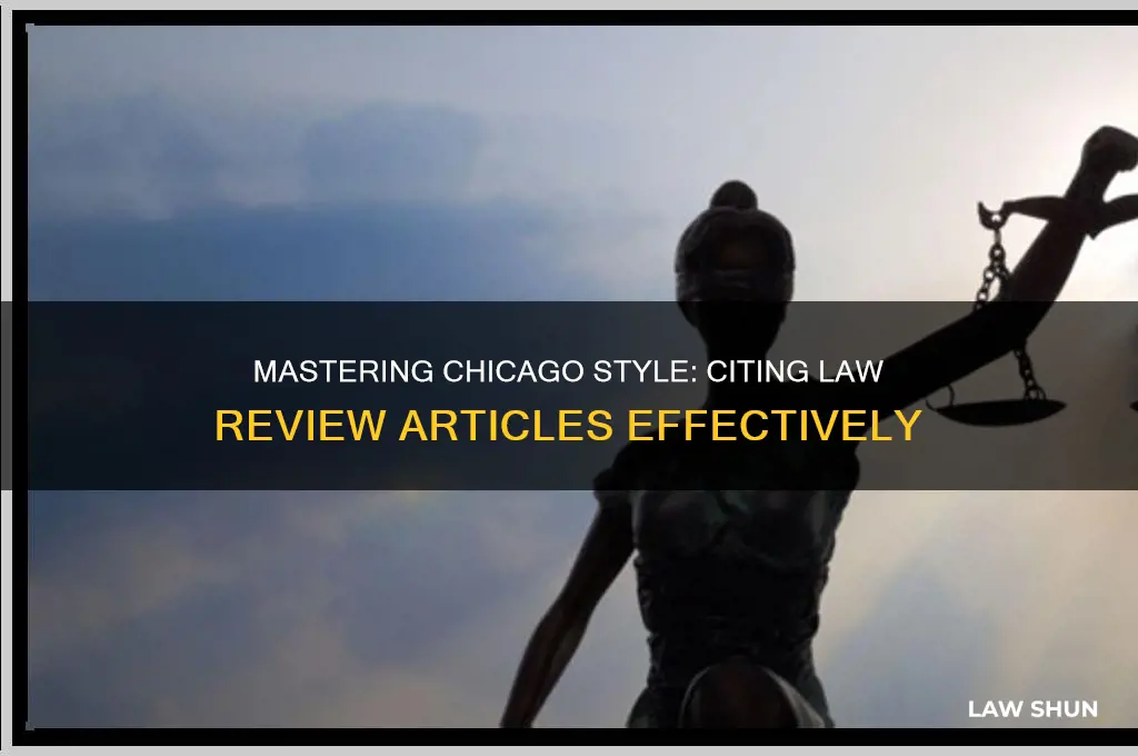 Mastering Chicago Style: Citing Law Review Articles Effectively | LawShun