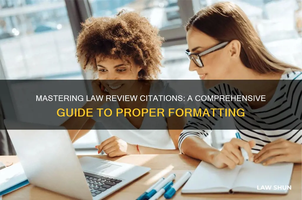 Mastering Law Review Citations: A Comprehensive Guide To Proper ...