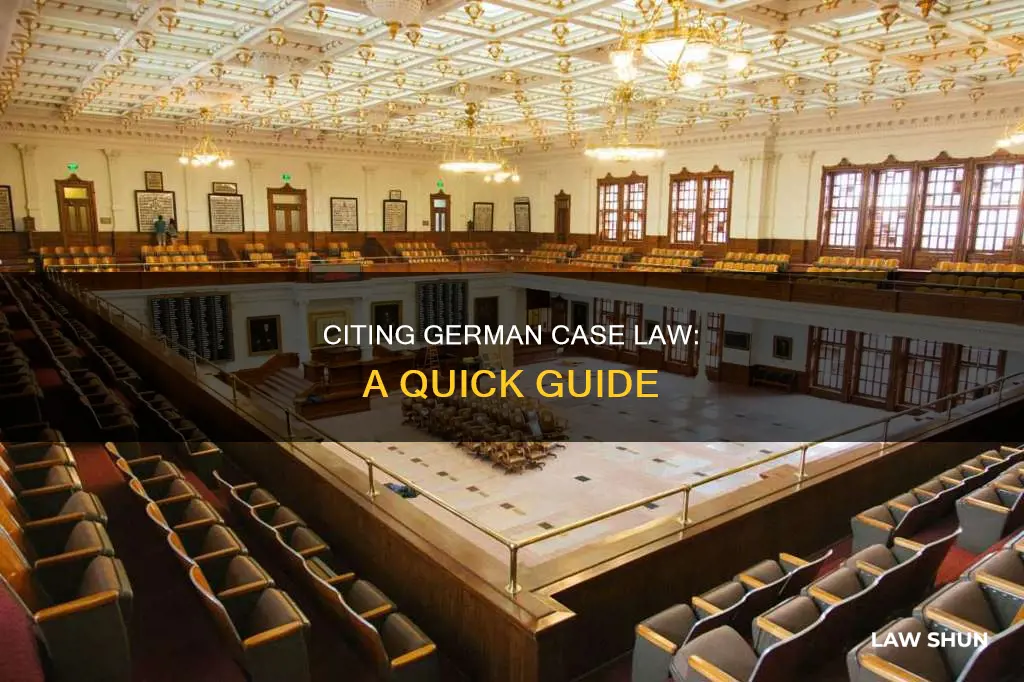 Citing German Case Law: A Quick Guide | LawShun
