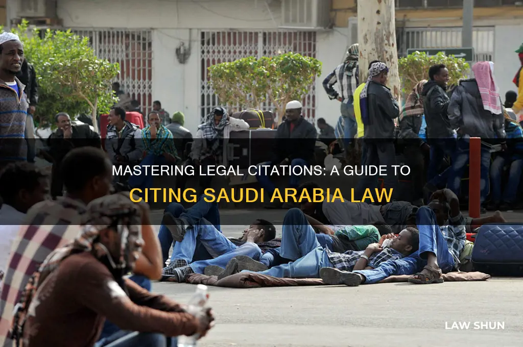 Mastering Legal Citations: A Guide To Citing Saudi Arabia Law | LawShun