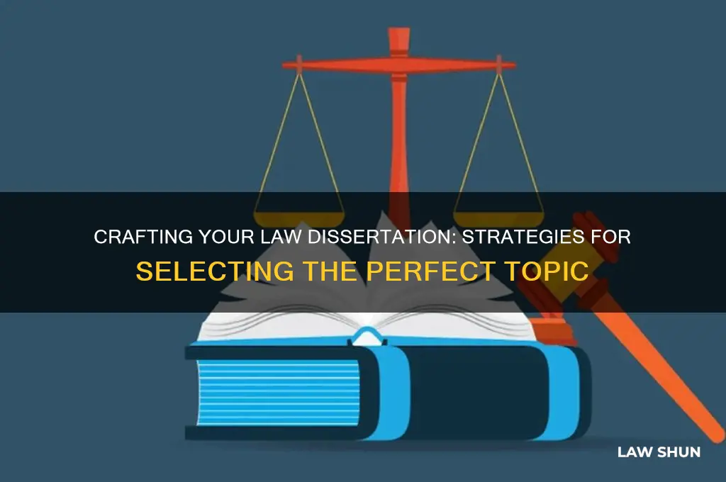 Crafting Your Law Dissertation: Strategies For Selecting The Perfect ...