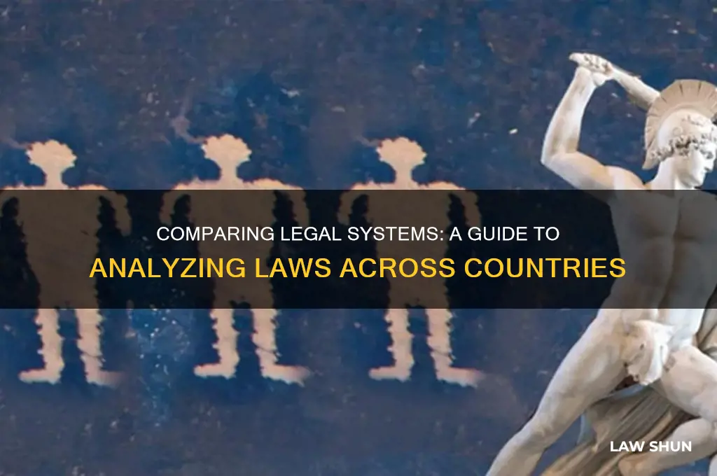 Comparing Legal Systems: A Guide To Analyzing Laws Across Countries ...