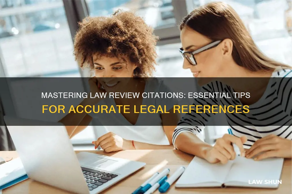 Mastering Law Review Citations: Essential Tips For Accurate Legal ...
