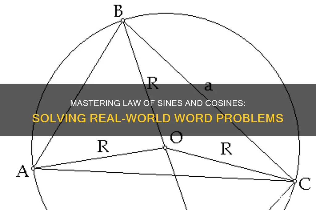 Mastering Law Of Sines And Cosines: Solving Real-World Word Problems ...