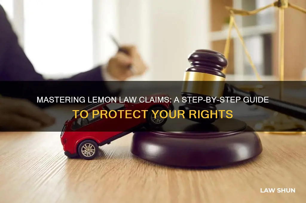 Mastering Lemon Law Claims: A Step-By-Step Guide To Protect Your Rights ...