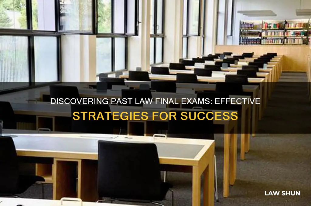 Discovering Past Law Final Exams: Effective Strategies For Success ...