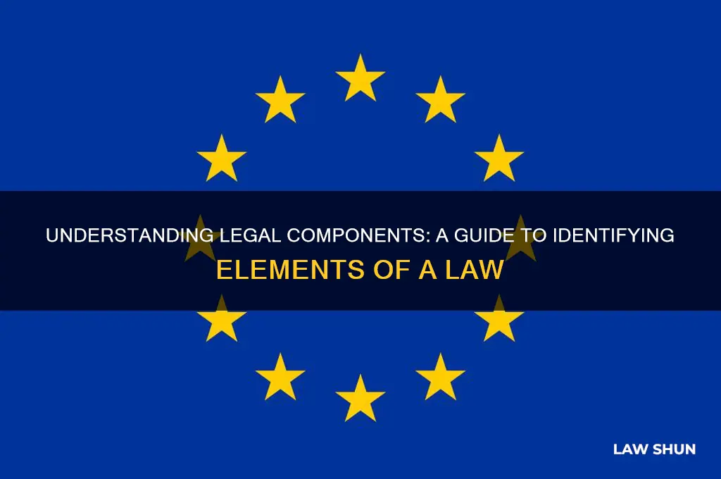 Understanding Legal Components: A Guide To Identifying Elements Of A ...