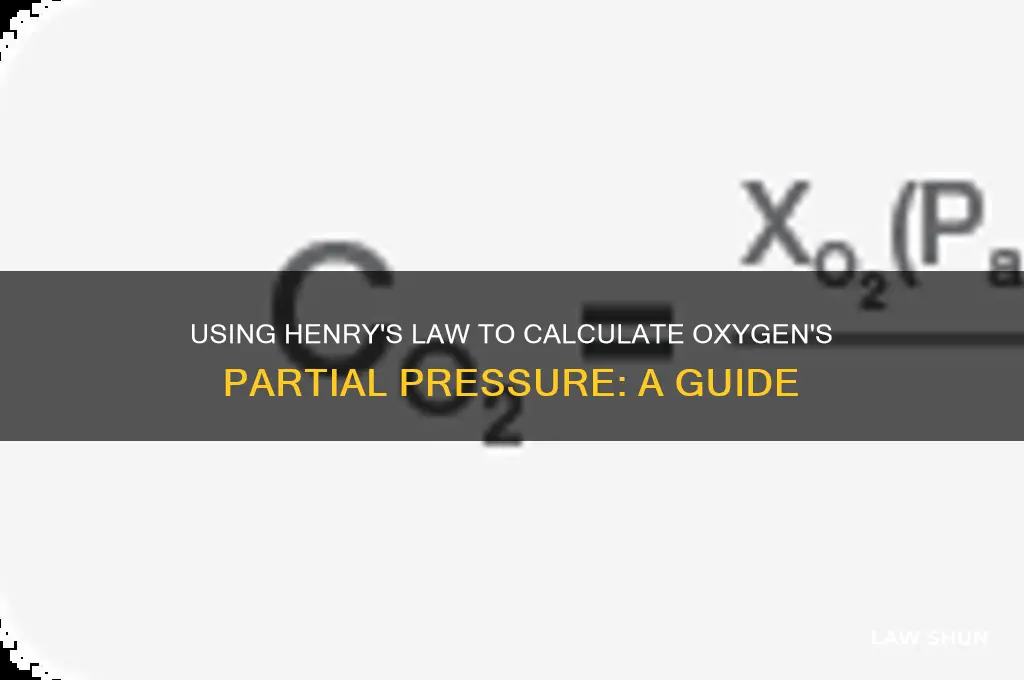 Using Henry's Law To Calculate Oxygen's Partial Pressure: A Guide | LawShun