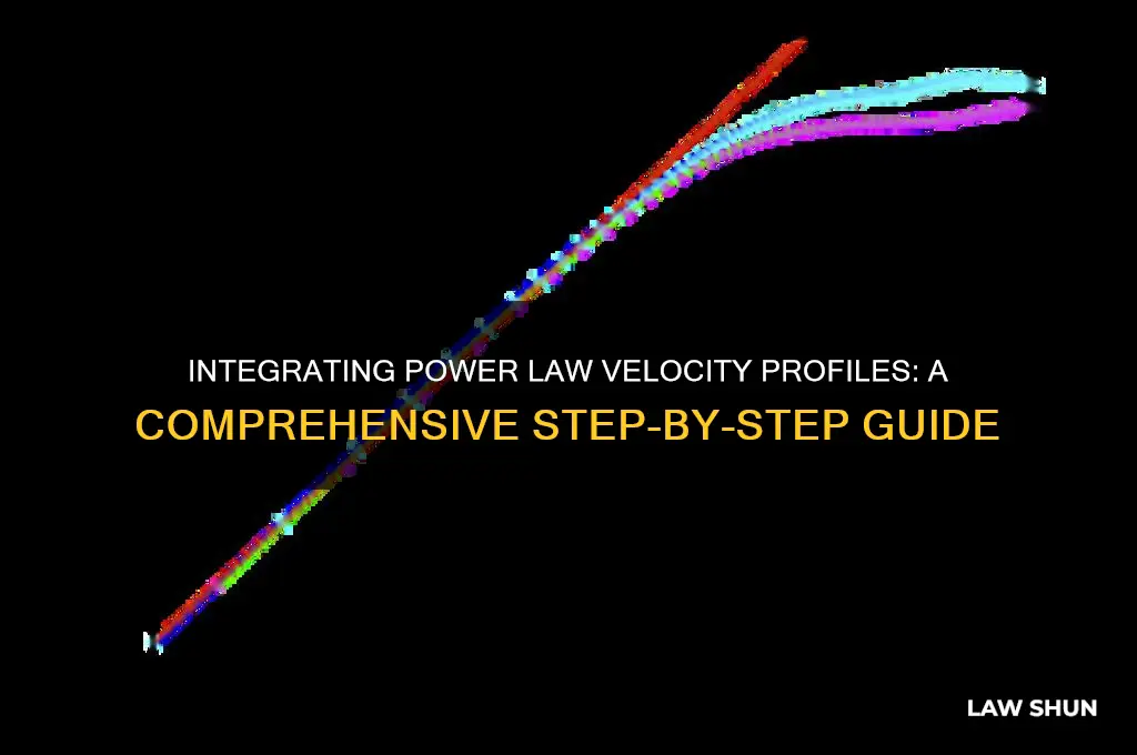 Integrating Power Law Velocity Profiles: A Comprehensive Step-By-Step ...