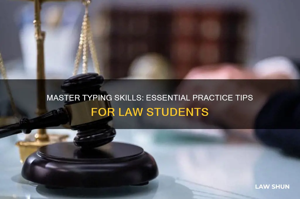 Master Typing Skills: Essential Practice Tips For Law Students | LawShun