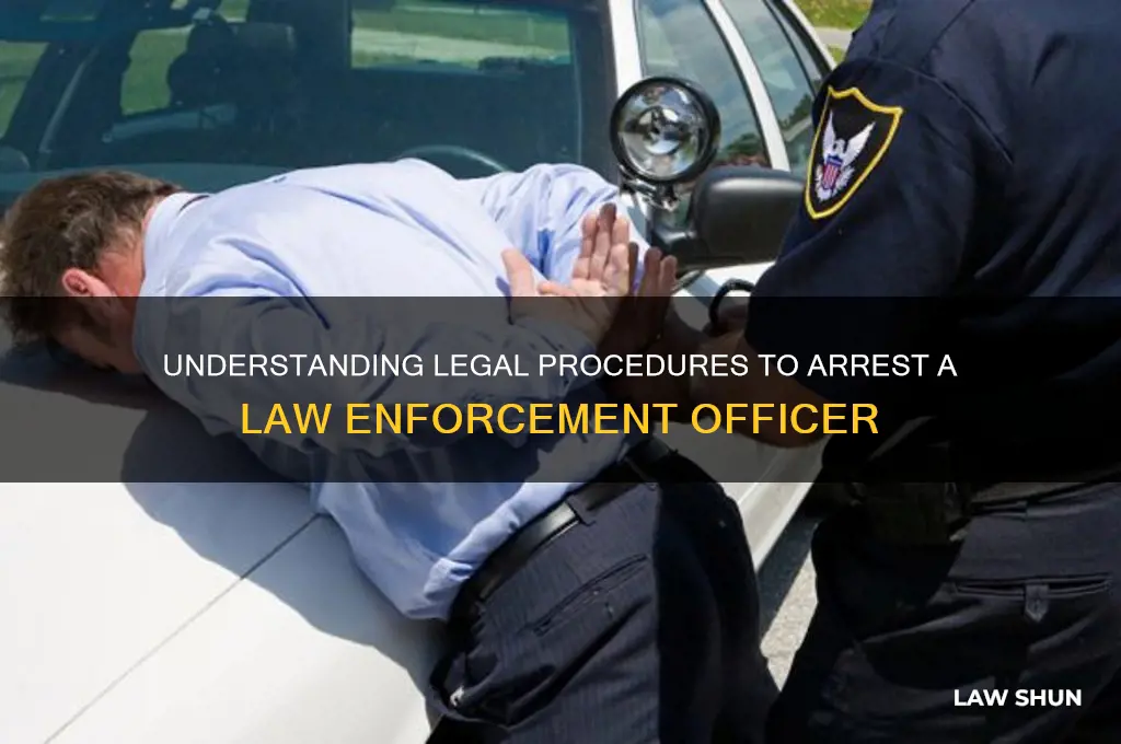 Understanding Legal Procedures To Arrest A Law Enforcement Officer ...