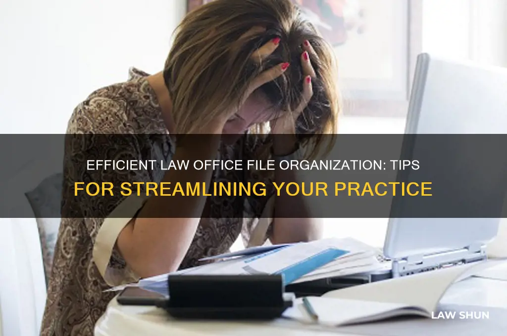 Efficient Law Office File Organization: Tips For Streamlining Your ...