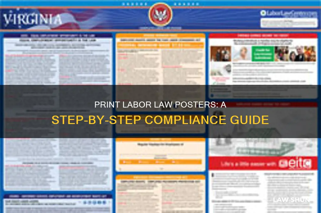 Print Labor Law Posters: A Step-By-Step Compliance Guide | LawShun