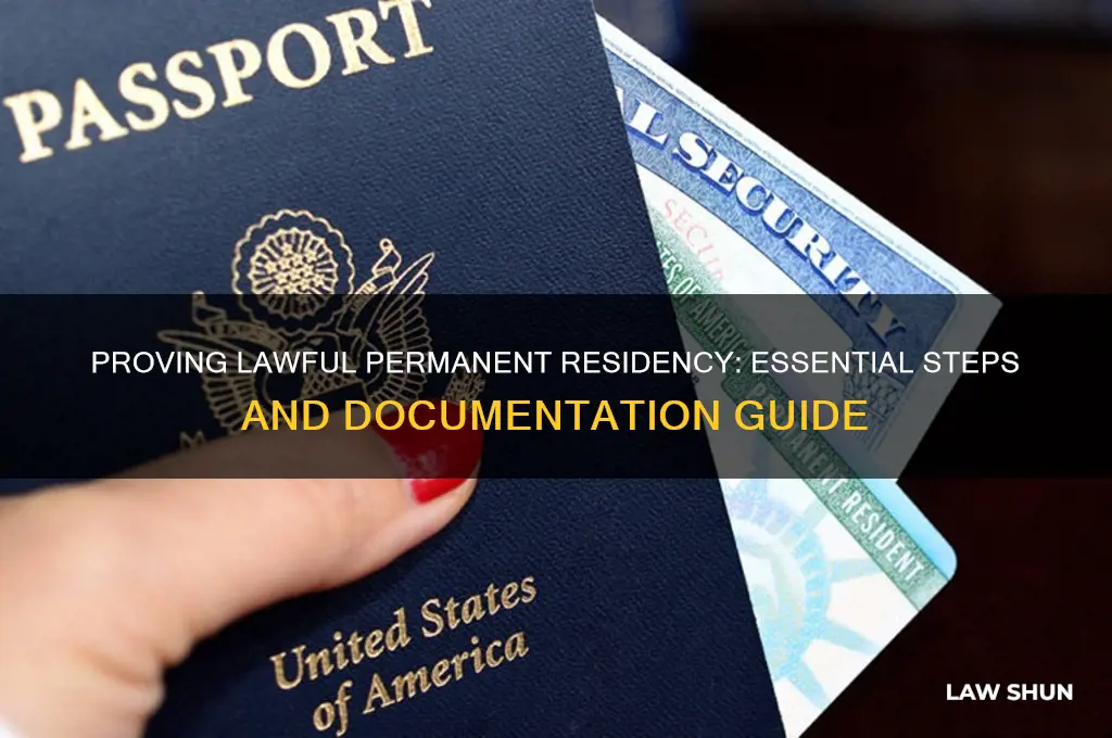 Proving Lawful Permanent Residency: Essential Steps And Documentation ...