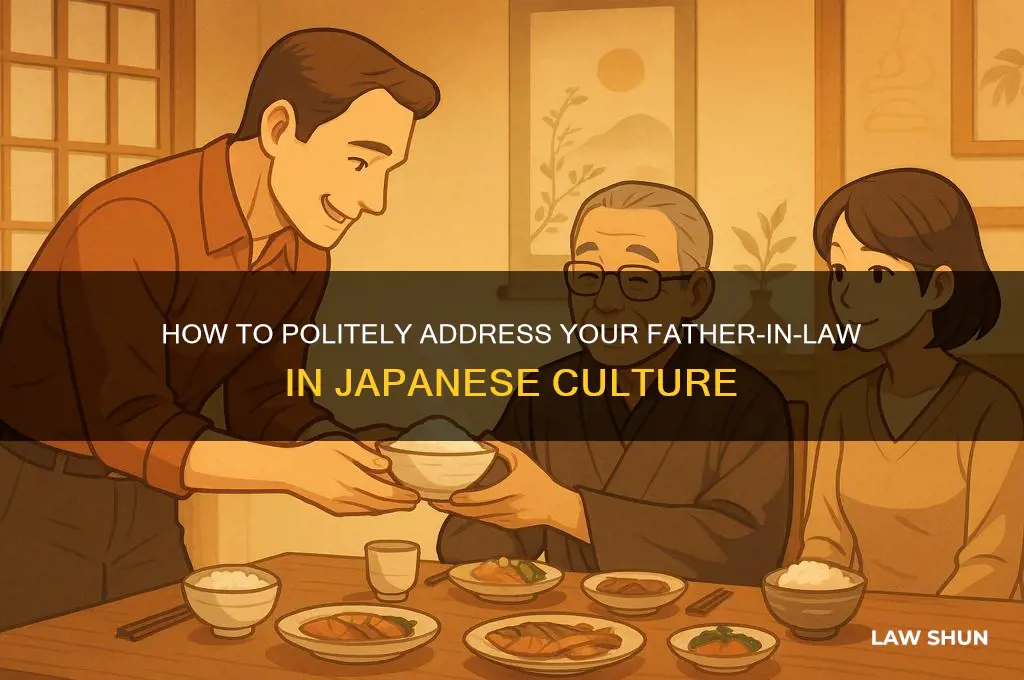 How To Politely Address Your Father-In-Law In Japanese Culture | LawShun