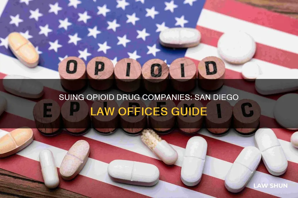 Suing Opioid Drug Companies: San Diego Law Offices Guide | LawShun
