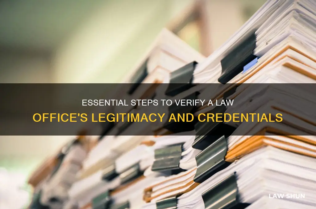 Essential Steps To Verify A Law Office's Legitimacy And Credentials ...