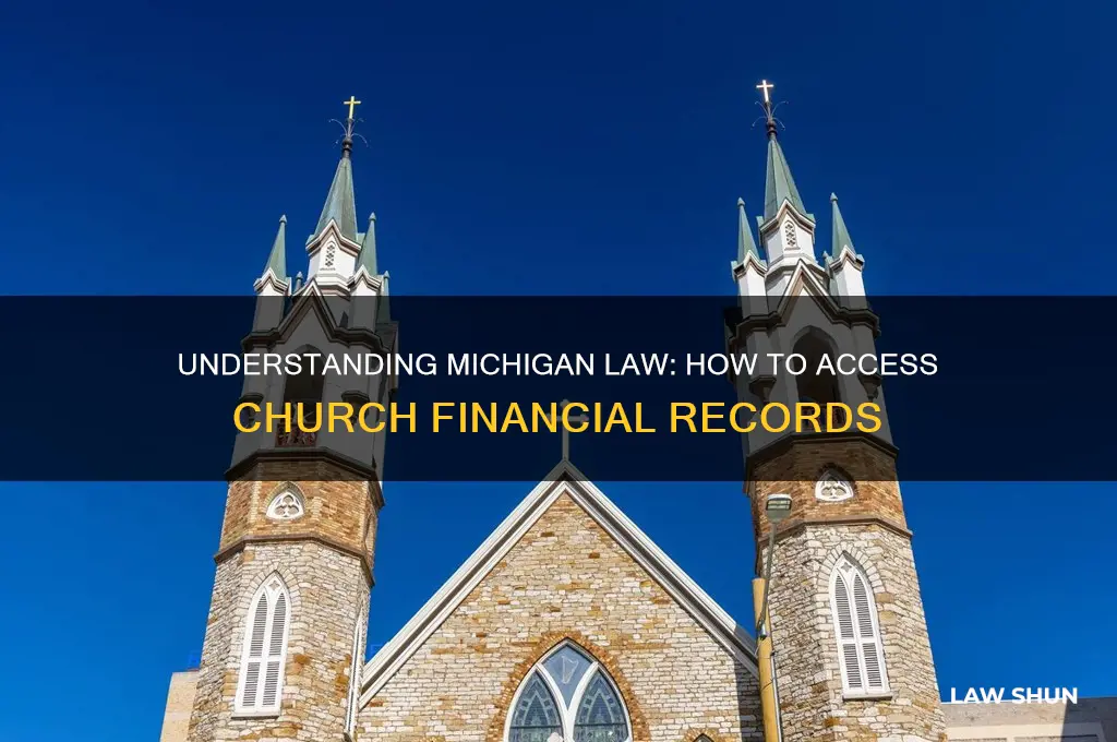 Understanding Michigan Law: How To Access Church Financial Records ...