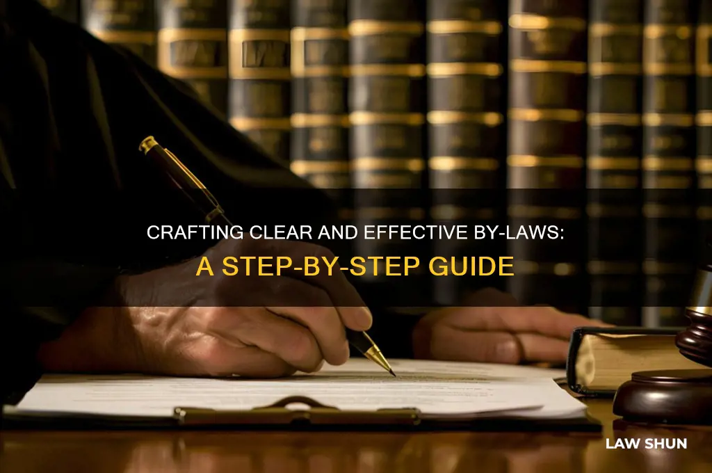 Crafting Clear And Effective By-Laws: A Step-By-Step Guide | LawShun