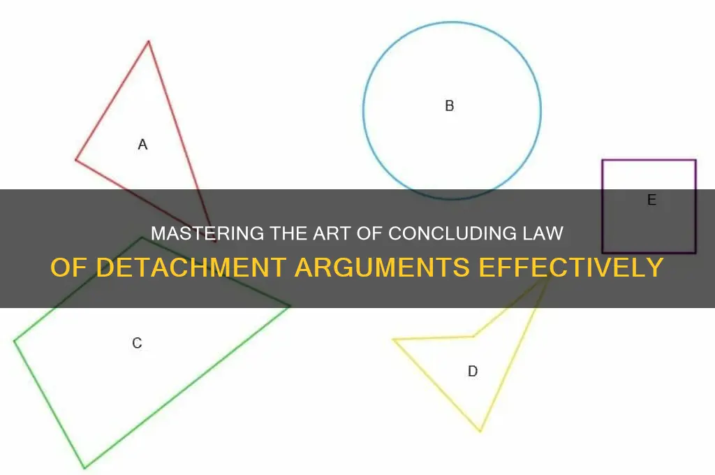Mastering The Art Of Concluding Law Of Detachment Arguments Effectively ...