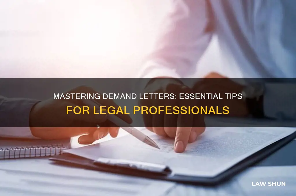 Mastering Demand Letters: Essential Tips For Legal Professionals | LawShun