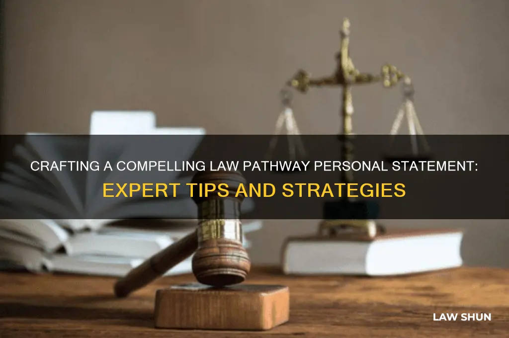 Crafting A Compelling Law Pathway Personal Statement: Expert Tips And ...