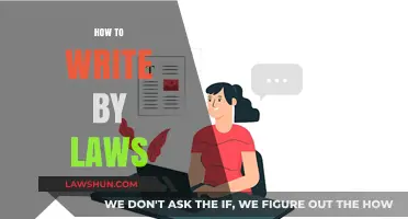 Crafting Effective Legislation: A Step-By-Step Guide To Writing A ...